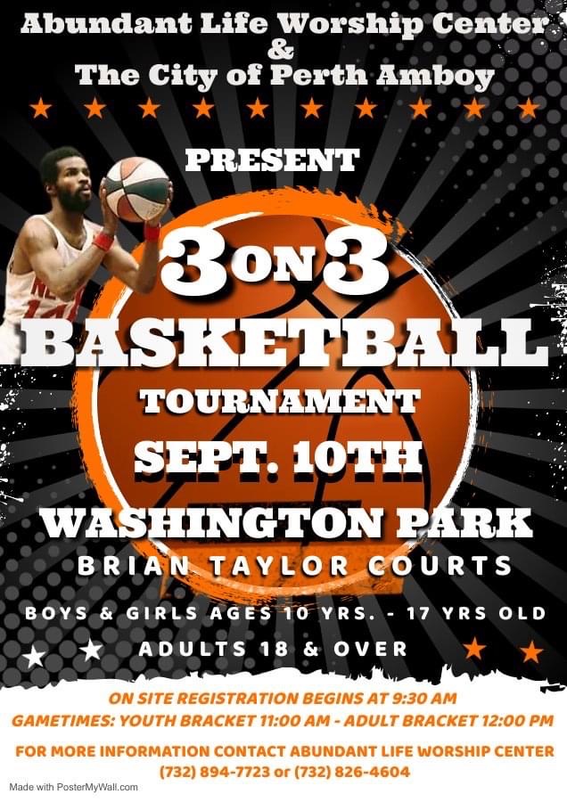 3 On 3 Basketball Tournament Perth Amboy Now